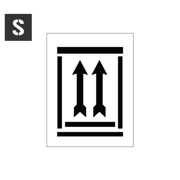 当店オリジナルのステンシルシート（プレート）になります。簡単にステンシルが楽しめるクイックステンシル（QUICK STENCIL）。アルファベットや数字など組み合わせる必要がありません！お好みの場所に設置してスプレーするだけ♪こちらはサイン...