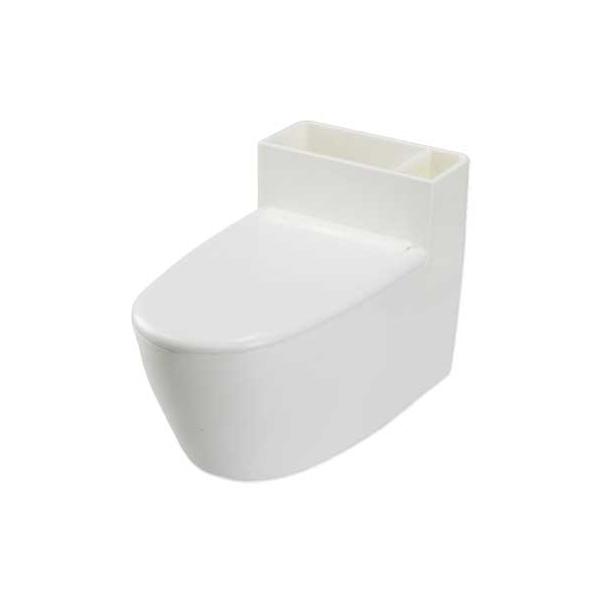 便器型の灰皿になります。昔、和式便器型のカレー皿がありましたがその類ですね！非日常シーンで喫煙を楽しもうってヤツです♪タバコとライターを入れる収納スペースも完備されております。フタを開けると灰皿が出現、予想どうりの雰囲気となっております。昔...