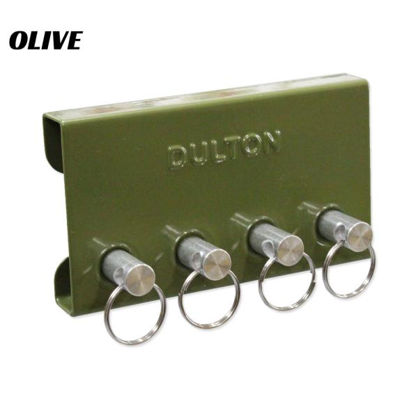 ダルトンのキーストレージです。無骨で洗練されたデザインがオシャレで人気なインテリア雑貨ブランド、DULTON。マグネットで管理する斬新なキーオーガナイザーです。４個のリングの付いた部分はマグネットになっています。使ったカギなどはマグネットで...