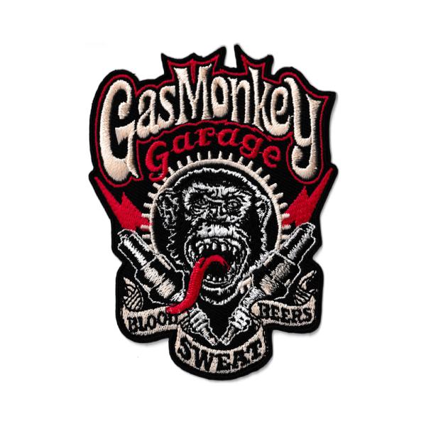 ガスモンキーガレージのワッペンになります。アメリカ、ダラスに拠点を置くカスタムカーディーラー、Gas Monkey Garage。クレイジーなサルのデザインがトレードマークですね♪アイロンの熱で生地に接着できるアイロンワッペンです。ジャケッ...