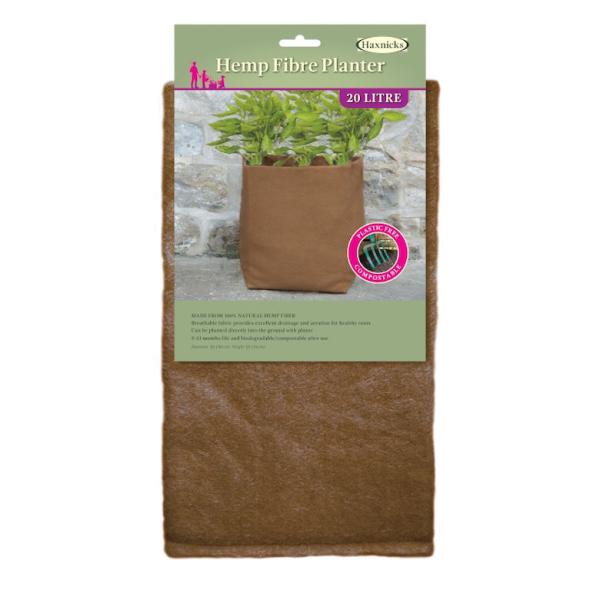 #00542 Haxnicks ハクスニックス イギリス 英国 ポット 鉢 鉢植え 鉢カバー 麻製 麻 天然繊維 生分解性 プラスチックフリー 折りたたみ 収納 コンパクト ガーデニング 庭 園芸 家庭菜園 ベランダ ベランダ菜園爆買