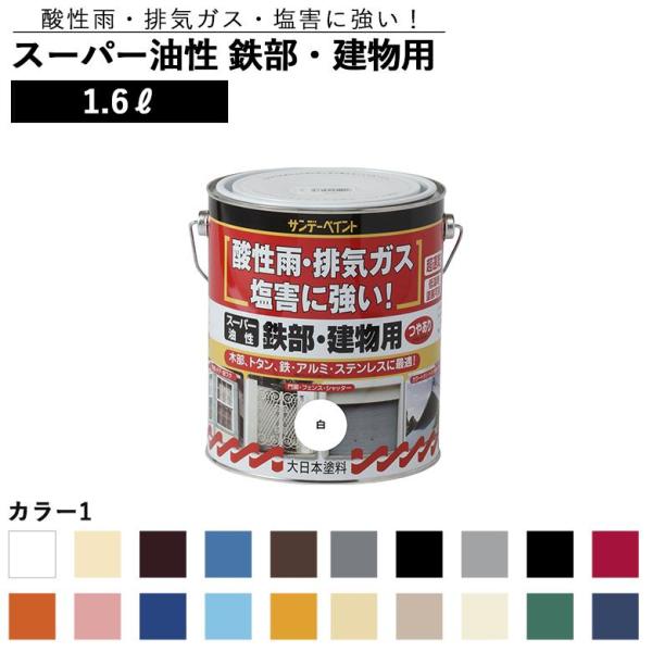 【用 途】■鉄部／門扉、フェンス、シャッター、鉄骨、電気器具、スチール製ドアなどの建具、ロッカー、パイプ、遊具など■木部／外板、羽目板、戸袋、木製ドアなどの建具、窓ワク、木工工作品など※自動車、高級家具、テーブル、床などには使用しないで下さ...