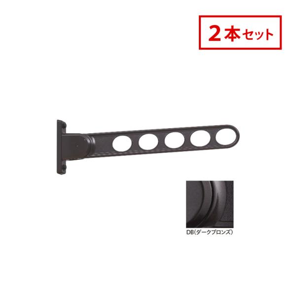 川口技研 ホスクリーン 屋外窓壁用 物干 ものほし RK-55-DB 2本セット ダークブロンズ RK型 55cm 屋外用 洗濯 ランドリー爆買