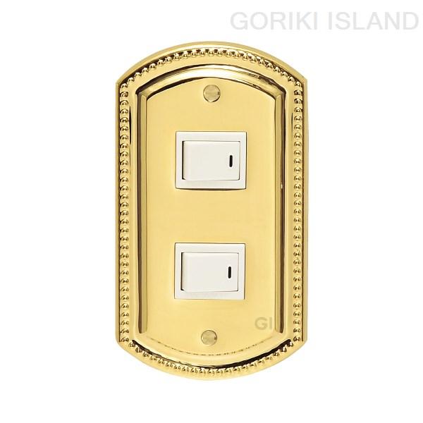 [キーワード]ゴーリキアイランド スイッチプレート PB 02 PVD B爆買
