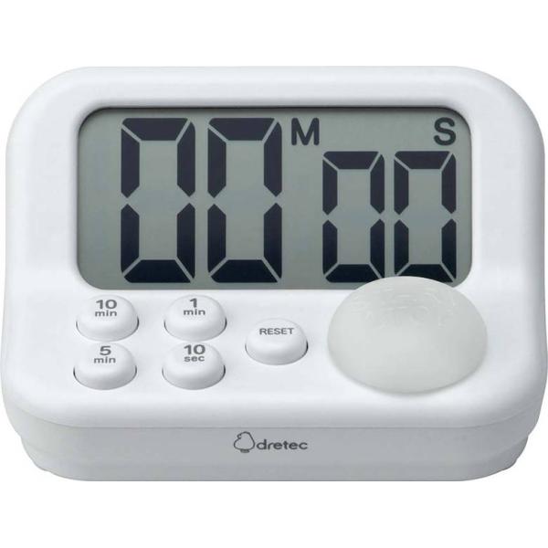 [キーワード]見やすい学習タイマー 料理 勉強 T-593WT ドリテック