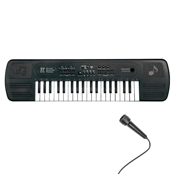 【キーワード】キーボード 37鍵盤 多機能 ライソン KTKB-001B 子ども 軽量 乾電池 電子ピアノ ミニマイク プレゼント クリスマス爆買