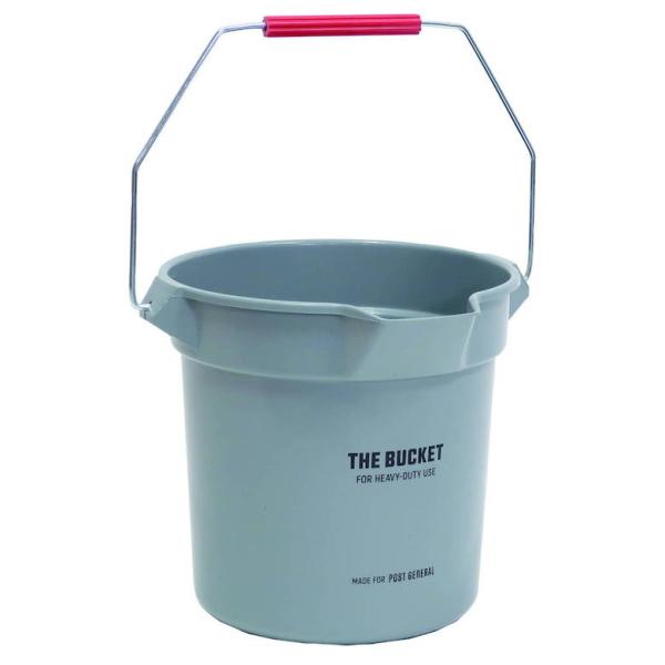 [キーワード]バケット10リッター GY インダストリアル シンプル 車 インテリア 便利 グッズ アウトドア バケツ 収納 ケース 釣り 洗車 園芸 ガーデニング キャンプ 新生活 おしゃれ クレエ POST GENARAL爆買