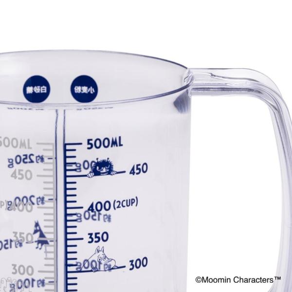 [キーワード]貝印 DH7408 計量カップ500ml ムーミン かわいい 計量カップ