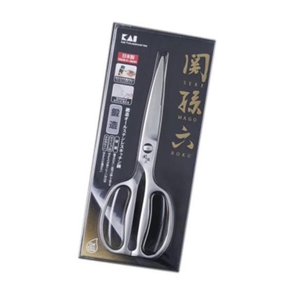 【商品説明】堅牢で洗いやすい鍛造オールステンレス製のキッチン鋏です。継ぎ目のない一体型で分解して洗えるので衛生的です。切るものが滑りにくい細かな凹凸状の刃(セレーション刃)を採用しました。【商品仕様】●ストレート刃●本体サイズ:長さ207×...