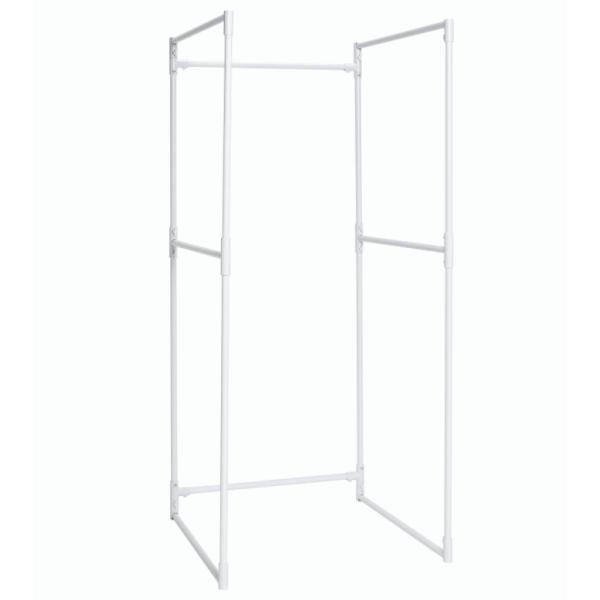 【キーワード】ものほし 洗濯物干し 2段 室内 部屋干し 形を変えれる リビング 軽量 組み立て簡単 STIK-P3W 積水樹脂 セキスイ爆買