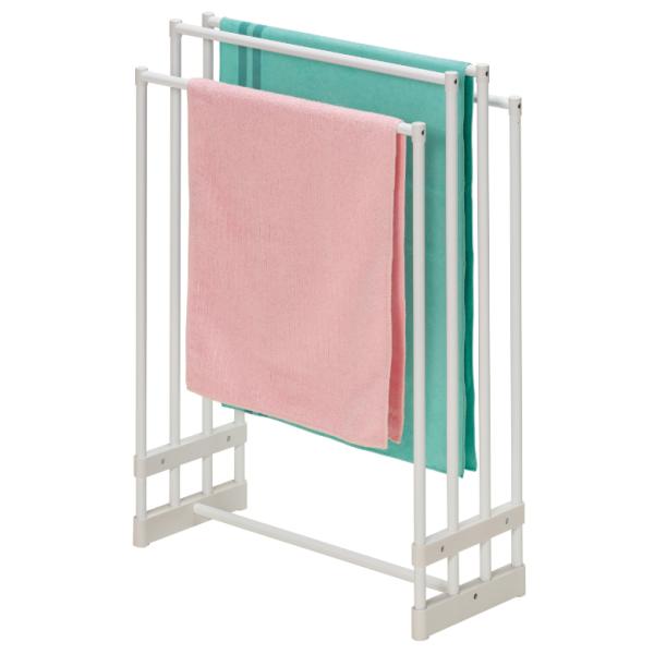 【キーワード】花粉症対策 タオル干し ものほし 洗濯物 バスタオル 室内 浴室 脱衣所 洗面所 部屋干し 通気性 STIK-T4 積水樹脂 セキスイ爆買