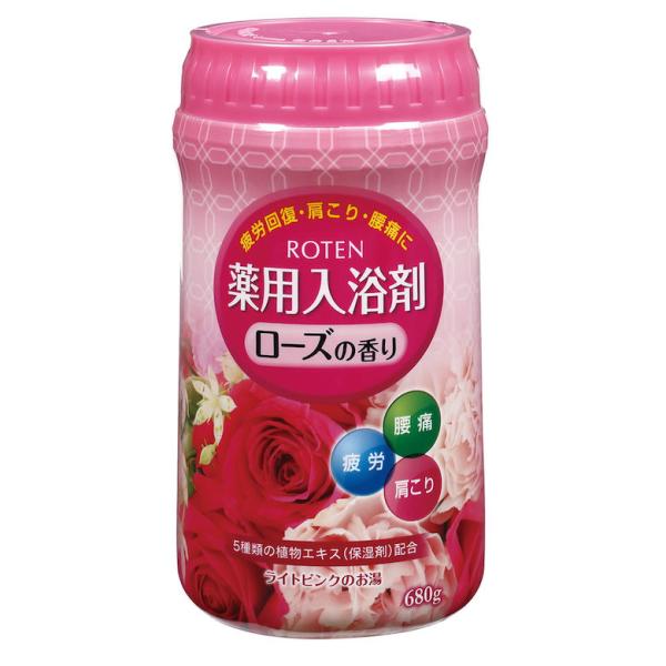 [キーワード]ROTEN　薬用入浴剤　ローズの香り（ボトル）680g爆買