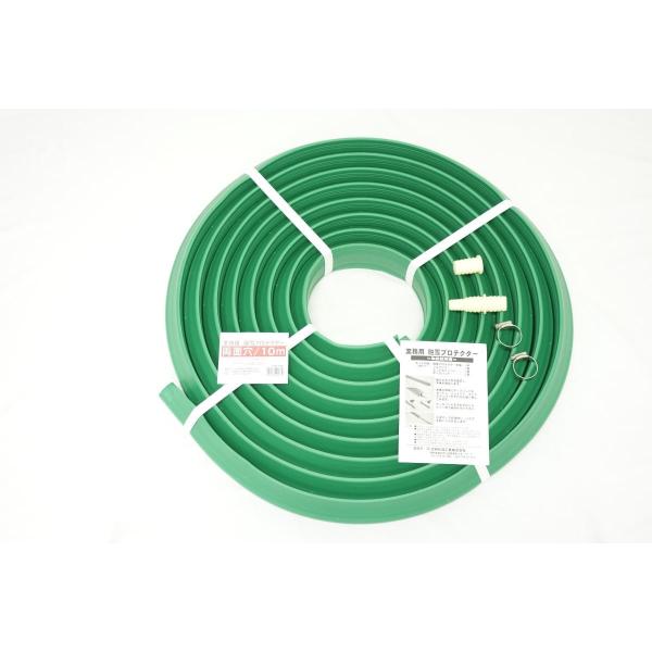 耐候性・耐寒性抜群！（-30℃）さらに、弾性特殊配合樹脂を使用し自動車で踏む場所でも安心して使用できます。 安定した形状によりビニールホースのように暴れず、しかも延長して最大20ｍまで広範囲に散水が可能です。 水道ホースに差し込み、蛇口をひ...