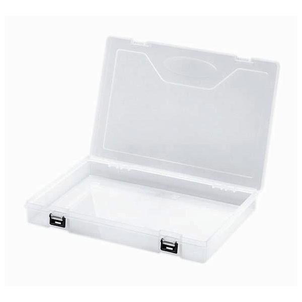 ●フリータイプです。　●取り出し易い4面アール加工となっております。●コンポーネントサイズで使い易くなっております。　●プロ仕様小物収納ボックス。　●幅広、変形ものの収納に最適。【商品情報】●外寸（ｍｍ)間口Ｘ奥行Ｘ高さ：300×206×3...