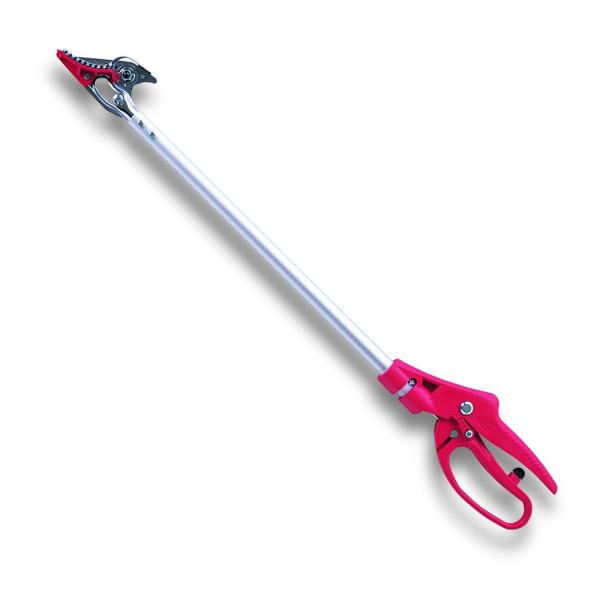 作業範囲が広がる60cmの園芸鋏。【全長】■620mm【刃長】■48mm【重量】■325g【商品その他スペック】■切断の目安：（生木）直径6mm【商品説明】届きにくい所の花摘み、枝切り、果物の収穫などに最適な切ってつかめるロングサイズの園芸...