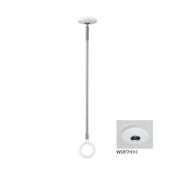 川口技研 ホスクリーン 室内用 物干 ものほし SPC-W 1本 SPC型 スタイリッシュ ホワイト 天井 スポット型 標準サイズ 屋内用 洗濯 ランドリー爆買