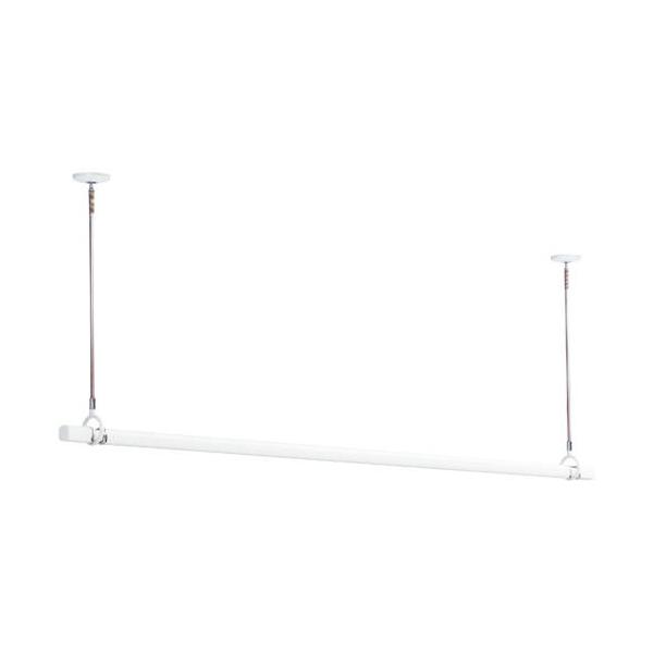 川口技研 ホスクリーン 室内用天井付スポット型 物干竿セット QSC型 QSC-23-W ホワイト SPC型 QL型 屋内用 ものほし 竿 伸縮式爆買