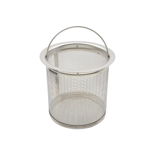 【商品情報】●キッチンのシンク用のゴミカゴです。【特長】●取っ手が付いているので、取外しが簡単です。●汚れに強く錆びにくいステンレス製です。●ゴミカゴ穴径2ミリ【商品仕様】●パッケージサイズ:W135×H125×D135mm●重量:140g...