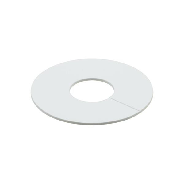 【商品情報】●壁面や床の配管貫通穴を隠す化粧プレートです。【特長】●呼13の給水管、水道用ポリエチレン管、呼16のVP管などに対応しています。●割り部分があるので配管が通った状態でも後付けできます。●裏面はのり付きなので、貼り付けるだけで簡...