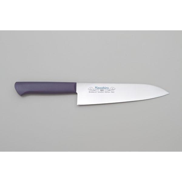 【MV-P牛刀シリーズ】錆に強く、切れ味の持続性に優れた当社オリジナルのステンレス鋼 （MBS-26）を使用しました。衛生的なエラストマー樹脂ハンドルを装着した、本職用牛刀です。【商品詳細】全長：305mm刃渡り：180mm刃厚：2.0mm...