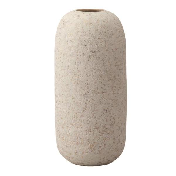 花瓶 フラワーベース 花器 装飾 フラワー陶器 インテリア 和風 和モダン 和室 床の間 Miniera(ミニエラ) ●色：ミックスアイボリー ●商品サイズ：直径23×高さ51(cm) ●口径：9(cm) 品番：190-652-312爆買