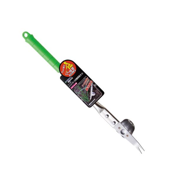 【商品説明】●カートに座りながらの作業にちょうどいい長さです。●サビにくいステンレス製●300柄●テコの原理でらくらく抜き取る。【商品詳細】●本体：ステンレス特殊鋼●パイプ：ステンレス鋼●グリップ：PVC爆買