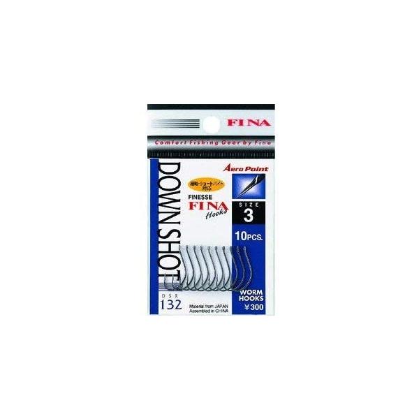 【キーワード】ハヤブサ Hayabusa 釣り具 仕掛け 釣り針 DSR132 AERO ツヤケシBN 13281 2号爆買