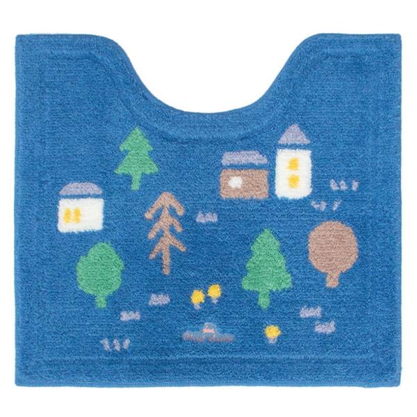 【キーワード】トイレ マット ナタルシーナリー 55×60 トイレマット ナチュラル おしゃれ 北欧 滑り止め 洗える 洗濯可 オカ爆買