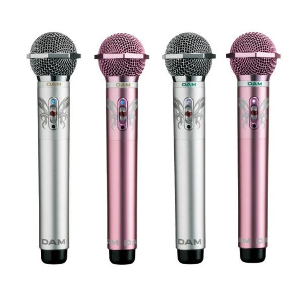 商品名赤外線ワイヤレスコンデンサーマイク　・WRCM-300A/B　R(ローズゴールド）・WRCM-300A/B　S(シルバー）商品詳細業界初！プロ歌手がレコーディングで使用しているコンデンサーユニット搭載！DAM WITR-300に対応。...