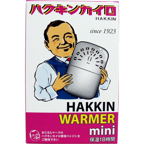 繰り返し使用できるロングライフ製品！●発熱温度も一定。●寒冷地や冬の野外のレジャー時に。●遠赤外線の働きで身体の芯から暖めます。●カメラのレンズに付く露や霜を熱で飛ばす目的でハクキンカイロが使用されています。●コンパクトで持ちやすいミニサイ...