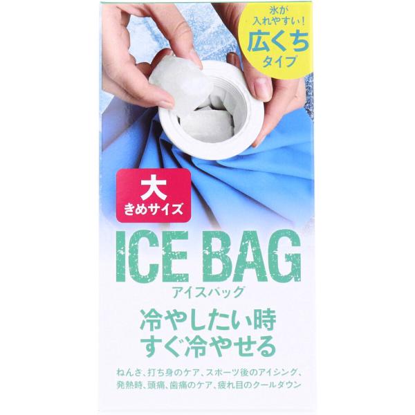 冷やしたい時すぐ冷やせる！歯痛・頭痛・疲れ目や捻挫などの緊急時には広口氷まくらが最適です。●キャップを開けて、水・氷を入れるだけで簡単に、しかもすばやく氷まくらができます。●シリコンパッキンが水漏れを防止し、表地にポリエステルを使用している...