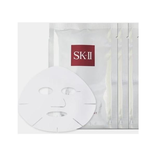 【ネコポス送料無料】SK2 フェイシャルトリートメント マスク 1枚  【3枚セット】贅沢な美容液が凝縮されたフェイスマスクです。肌に密着する3Dフィットシートが、美容成分をしっかりと届けてくれます。肌を潤いで満たし、ハリや透明感を与える効...