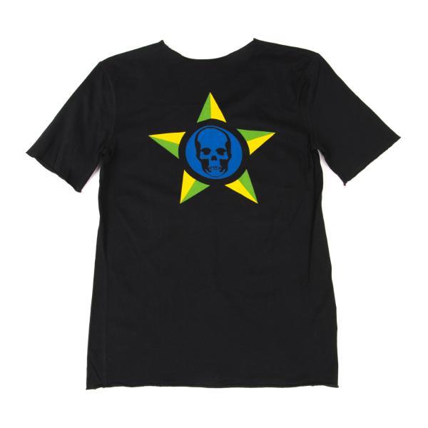 ルシアンペラフィネ ルシアンペラフィネLucien PellatiFinet スタースカルプリントTシャツ 黒M