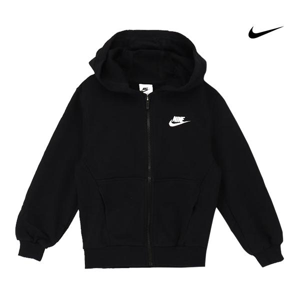 NIKE ナイキ、キッズ・ジュニア用、ジップパーカー柔らかい肌触りのフレンチテリー素材は、定番のスウェットのように軽くて快適。 ジッパーをモデルのため、着脱しやすいモデルとなっております。1年を通して活躍する1枚です。・サイズ ：130cm...