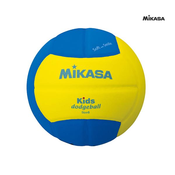 MIKASA 小学生用ドッジボール、スマイルドッジボール0号球。EVA素材ならではのやさしい手ざわりと軽量感。やわかいので受け止めやすいドッジボールです。・寸法 円周49〜52cm・重量  約150ｇ・材質 スポンジ（EVA）ネーム加工をご...