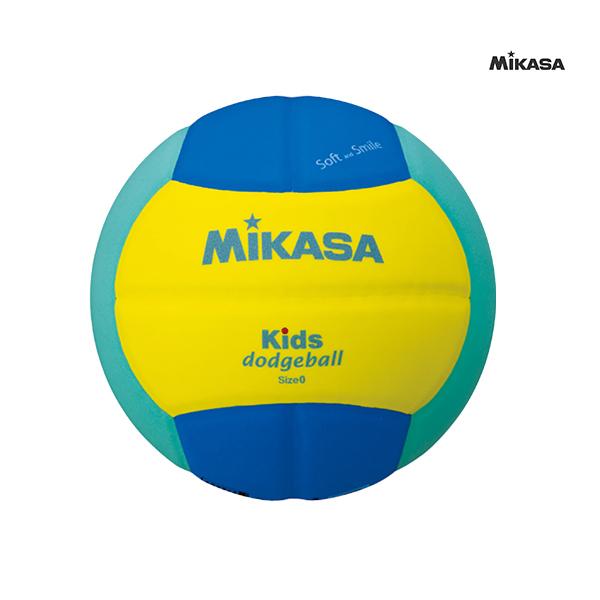 MIKASA 小学生用ドッジボール、スマイルドッジボール0号球。EVA素材ならではのやさしい手ざわりと軽量感。やわかいので受け止めやすいドッジボールです。・寸法 円周49〜52cm・重量  約150ｇ・材質 スポンジ（EVA）ネーム加工をご...