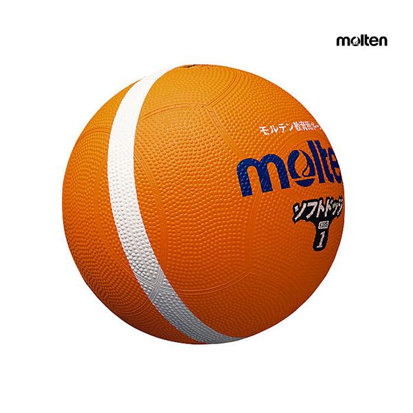 モルテン molten 小学校低学年用 ドッチボール1号球 やわらかなライトドッジボールと耐久性重視のドッジボールの中間モデルです。6色のカラーバリエーションで学年分け、クラス分けに対応しております。・素材　ゴム