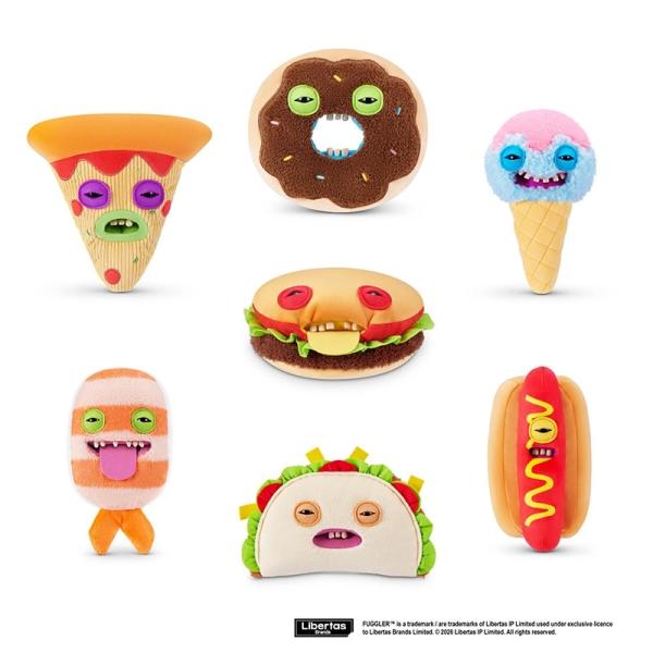 海外で話題のキモくてかわいいモンスター「Fuggler (ファグラー)」が食べ物モチーフの小さなモンスターになって登場！バッグからのぞかせてお出かけすれば、きっとみんなの注目を浴びること間違いなしです♪ラインアップは全7種。ランダムのためデ...