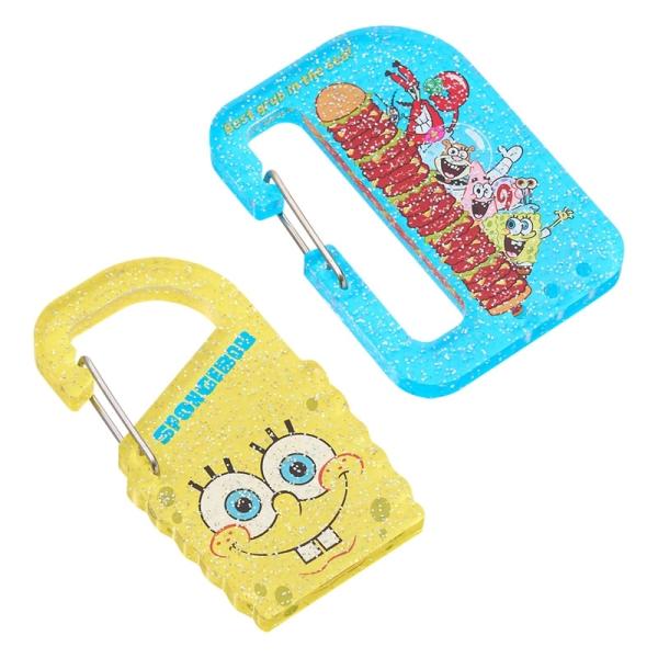スポンジ・ボブのとてもキュートなダイカットカラビナ。キーホルダーとしてはもちろん、様々な使い方を楽しめます。【サイズ】約 W5×H7.5cm(C) 2026 Viacom International Inc. All Rights Rese...