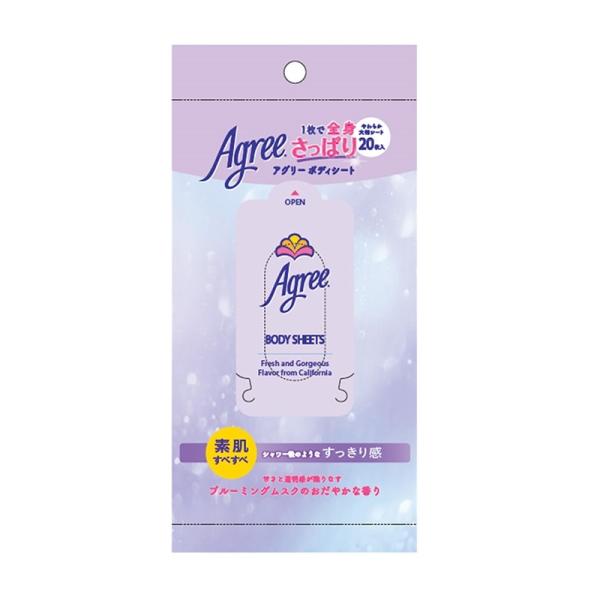 メントールの冷感効果で肌をクールダウンしながら、汗のベタつきや気になるニオイもリセット！ふき取るだけでシャワー後のようなスッキリ感が味わえるボディシートです。脇の下などのデリケートな部分も安心して拭ける、やわらかな肌触り。最後までボロボロに...