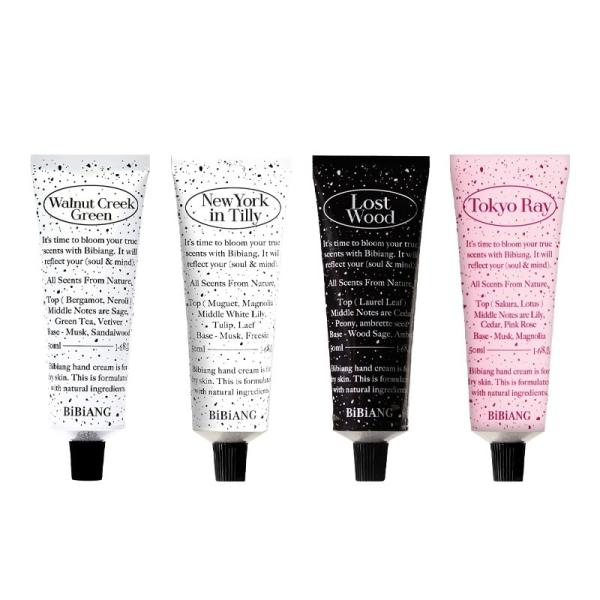 “自然の一瞬”を香りで表現する韓国発のフレグランスブランド 「BiBiANG(ビビアン)」のパフュームハンドクリーム。香水のように奥行きのある香りと、ユニークなデザインを兼ね備えた注目アイテムです。ブランドの中でも特に人気の高い香水の香りを...