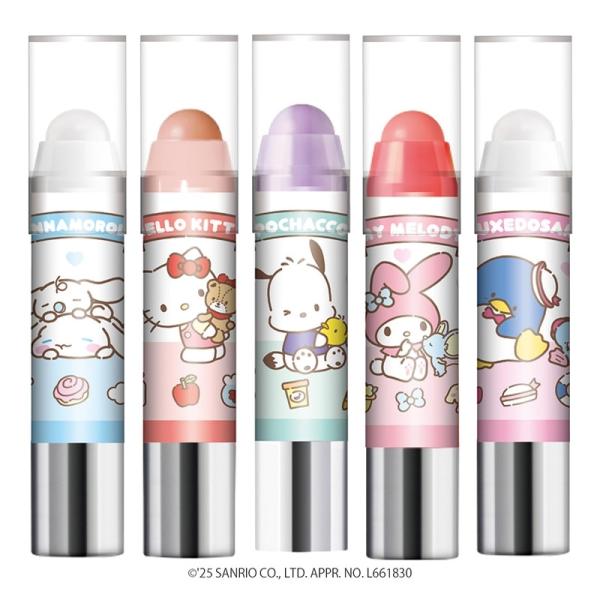 「レブロン」のキスシュガースクラブが、サンリオとコラボレーションした限定デザインパッケージに入って登場。乾燥も角質もこれ1本でケアできる、洗い流し不要のリップケアアイテム。シナモロール、ハローキティ、ポチャッコ、マイメロディ、タキシードサム...