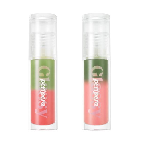 抹茶色とピンクの2トーンカラーが目を引く、抹茶ラテカラーのリップグロス。“23 ピンク抹茶”は日本限定カラー。トロリとした蜜のようなテクスチャーで、もっちりしたツヤリップに仕上がります。広範囲にムラなく塗れる、塗りやすさ◎のビッグサイズアプ...