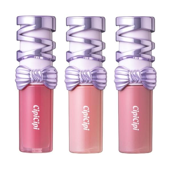 数量限定アイテム！「CipiCipi (シピシピ)」のデューイフィルムティントRから、愛され系ピンクカラー3色が発売。時間とともに浮き上がるオイル膜が、唇をトップコートのようにコーティング。もちもち＆ぷるぷるの質感と付けたての美しい発色が、...