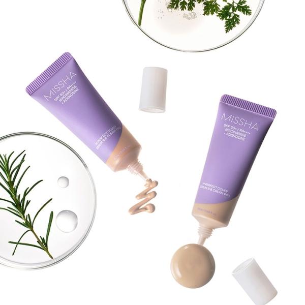 BBクリームを得意とする「MISSHA(ミシャ)」が手掛けた、美容液成分62％の美容液BBクリーム。スキンケア感覚で使える美容液のようなテクスチャーで肌にみずみずしさとハリ感を与えて、プルプルの仕上がりに。紫外線対策もバッチリのSPF50+...
