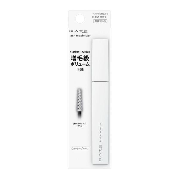 まるで増毛級のボリューム感！まつ毛1本1本を太く見せて目力をアップさせてくれる、白半透明カラーのボリュームマスカラ下地。ダマになりにくい液と長さの異なる2種の繊維の組み合わせにより、繊維が均一にまつ毛に付着してキレイな仕上がりを叶えます。カ...