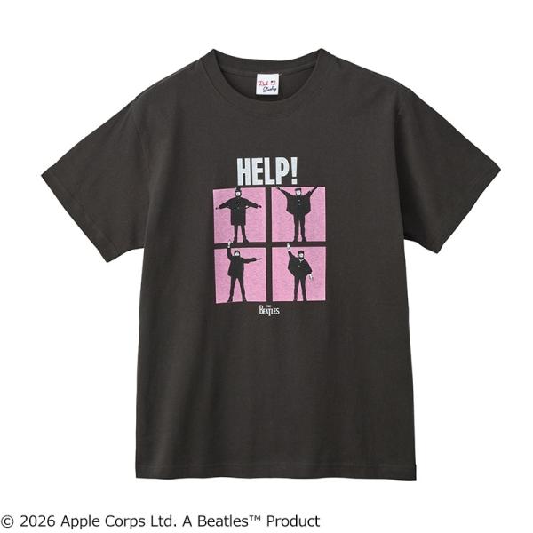 PLAZA限定！今なお世代を超えて愛され続ける伝説のバンド「THE BEATLES(ザ・ビートルズ)」のTシャツです。5作目のアルバムであり、同名主演映画のサウンドトラックでもある『HELP!』のジャケットアートワークをプリント。メンバー4...