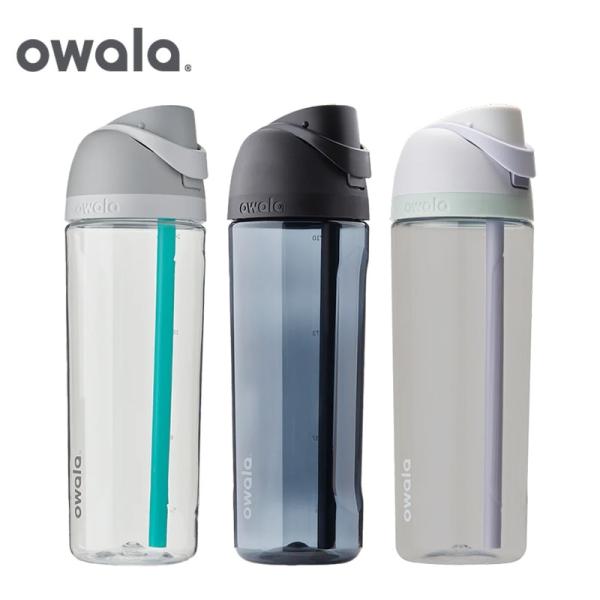 「owala(オワラ)」は2020年にアメリカで誕生したウォーターボトルブランド。軽量なEastman Tritan(TM)プラスチックボディを採用したウォーターボトル。FreeSipは、シーンや気分に合わせて飲み方を選べる設計です。ボトル...