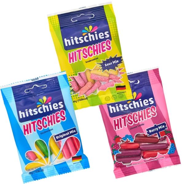 カラフルな見た目と、カリカリ食感が楽しめる「ヒッチーズ」からミニサイズが登場。フルーツフレーバーの「オリジナルミックス」、すっぱさ弾けるサワーパウダーがクセになる「サワーミックス」、甘酸っぱくてジューシーな「ベリーミックス」です。【サイズ】...