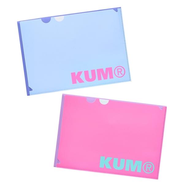 2026年3月1日(日)までPLAZA先行販売！カラフルな色合いがかわいい「KUM(クム)」のファイル。用途に合わせて整理しやすく、カバンの中もすっきりまとめられます。学校やオフィスでの資料整理はもちろん、おうちでのアイテム収納にもぴったり...